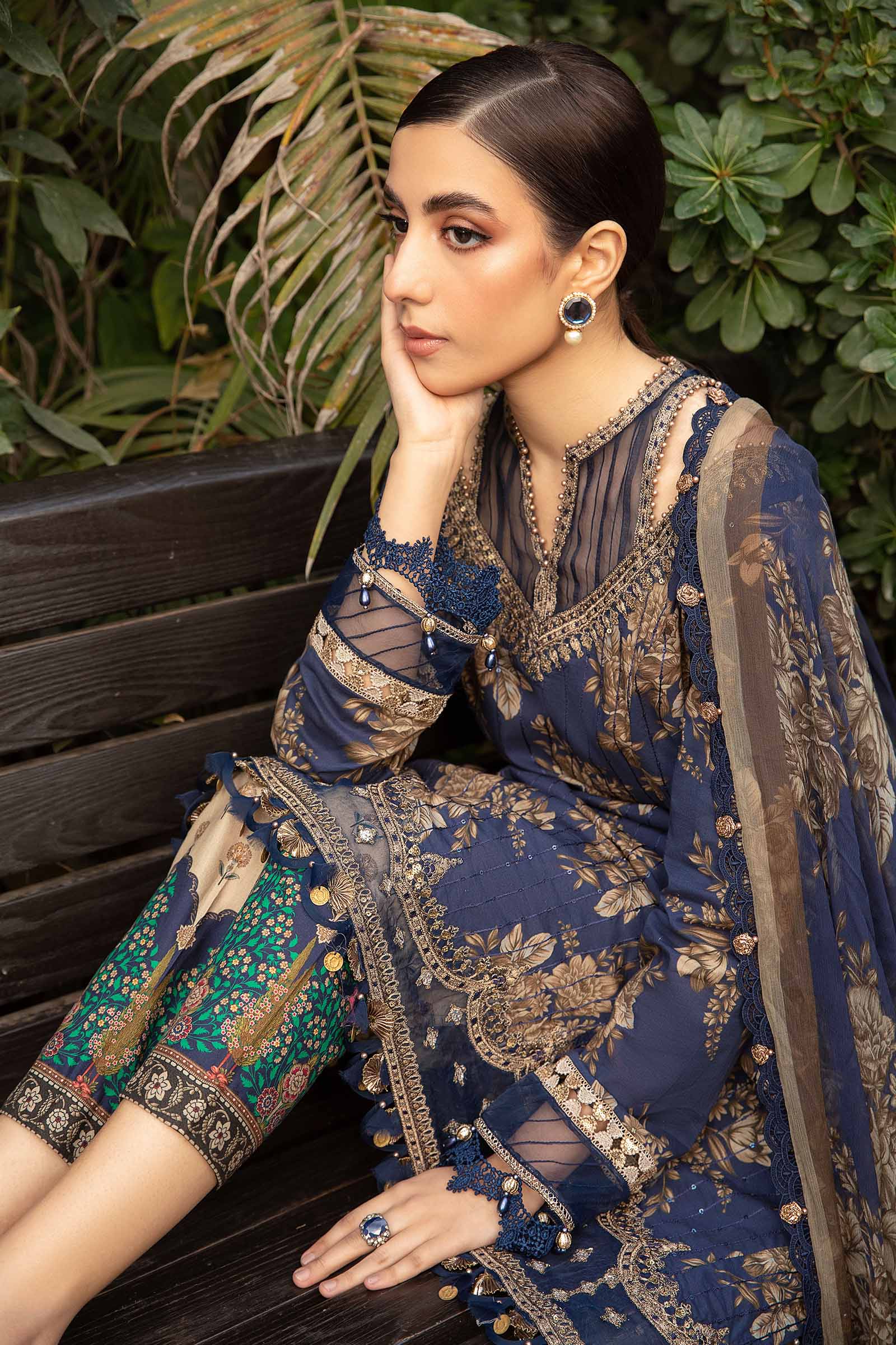 Unstitched M.Prints | MPT-2110-B– Designer Bazar PK